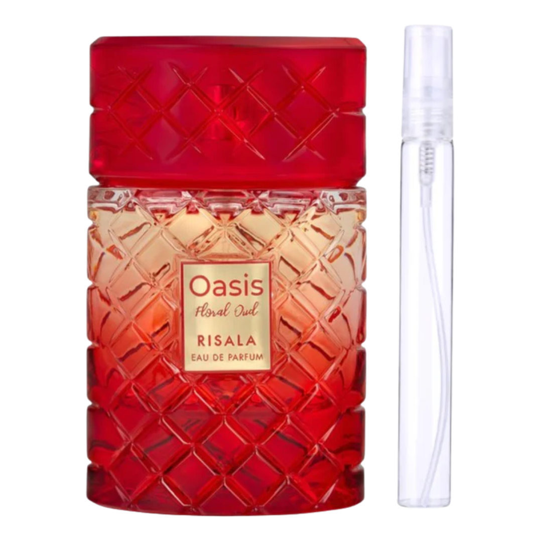 Decant Risala Oasis Floral Oud Edp (Ysl Opium Over Red) | Decant.cl
