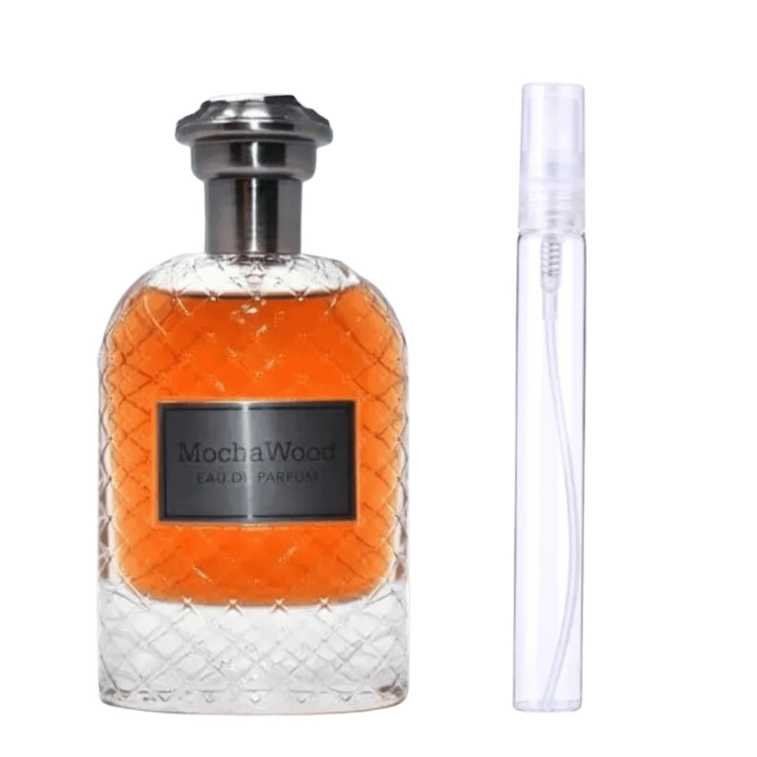 Decant Fragrance World Mocha Wood Edp | Decant.cl