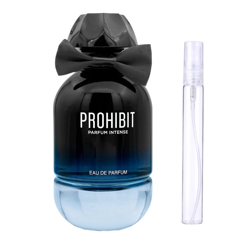 Decant Fragrance World Prohibit Parfum Intense Edp